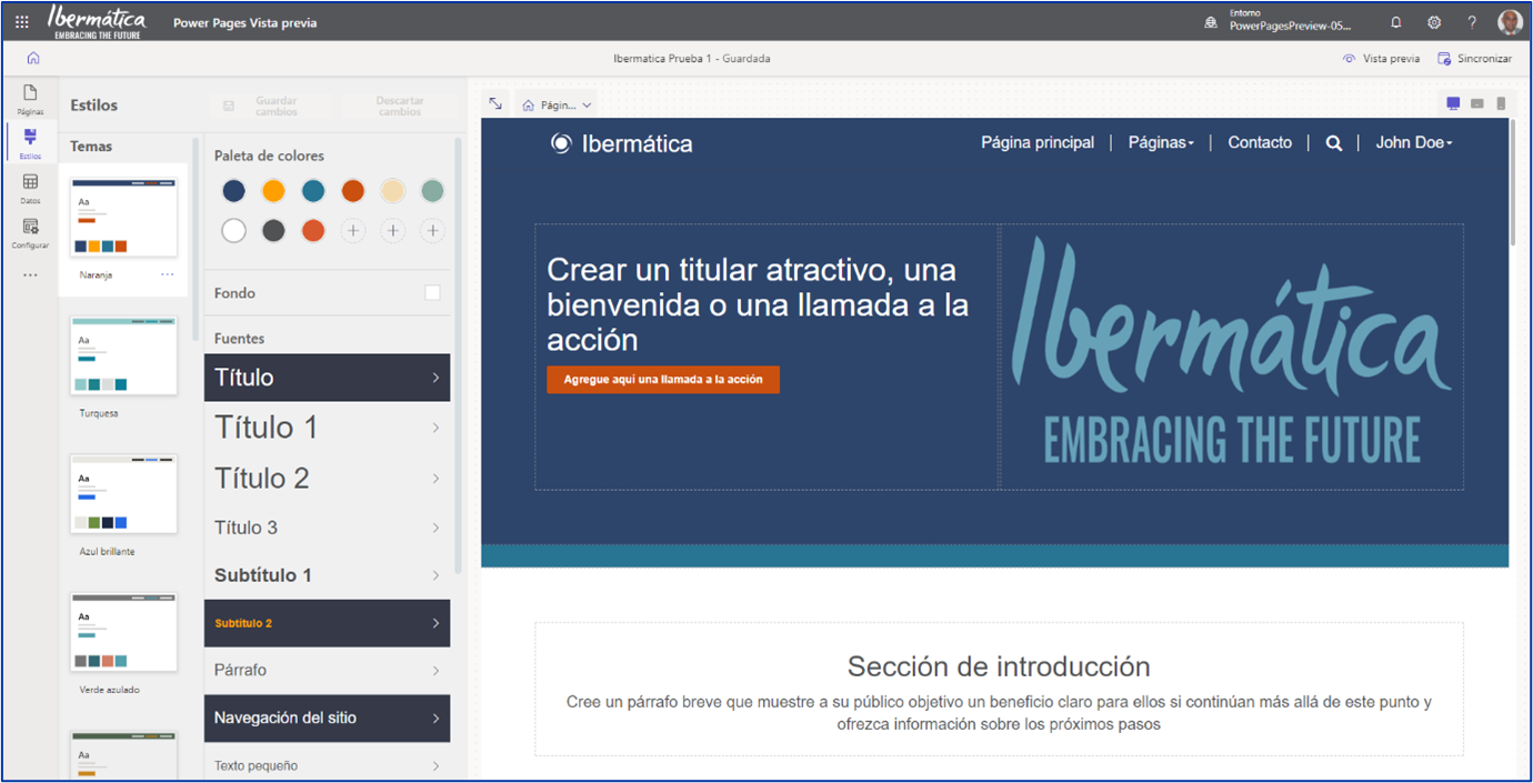 Microsoft Power Pages: “EL QUINTO ELEMENTO” - Ayesa365